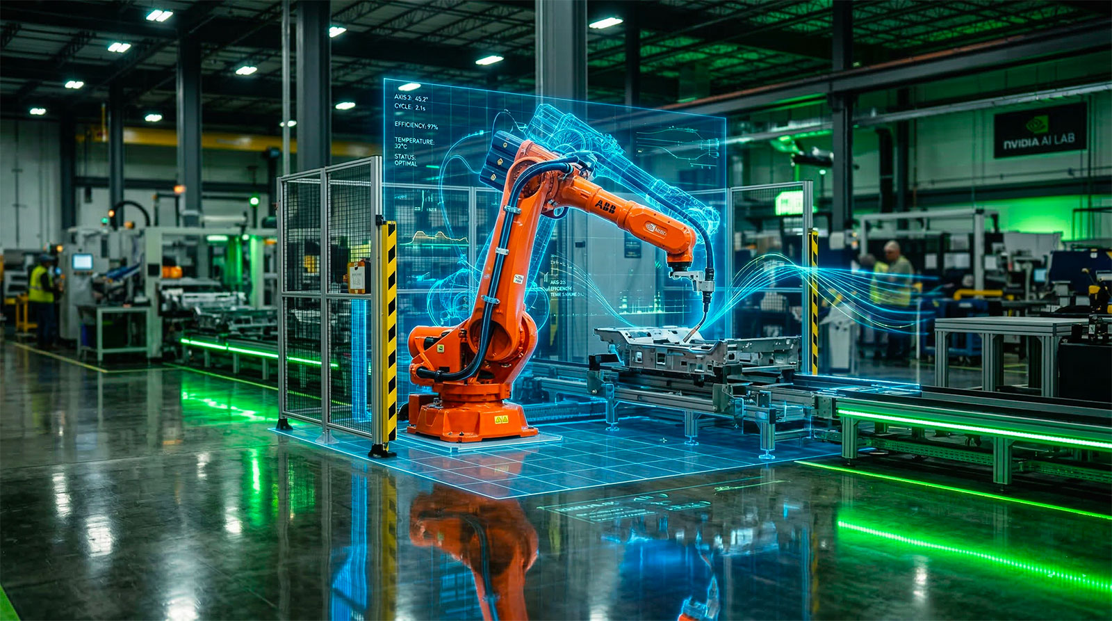 ABB + NVIDIA: Physical AI Revolutionizes Factory Robots | Idlen
